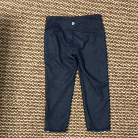 Athleta | Pants & Jumpsuits | Athleta Denim Style Capri | Poshmark